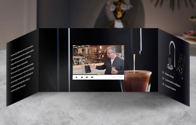 Video Book Design for Direct Mail - Rapunzel Creative Marketing Agency