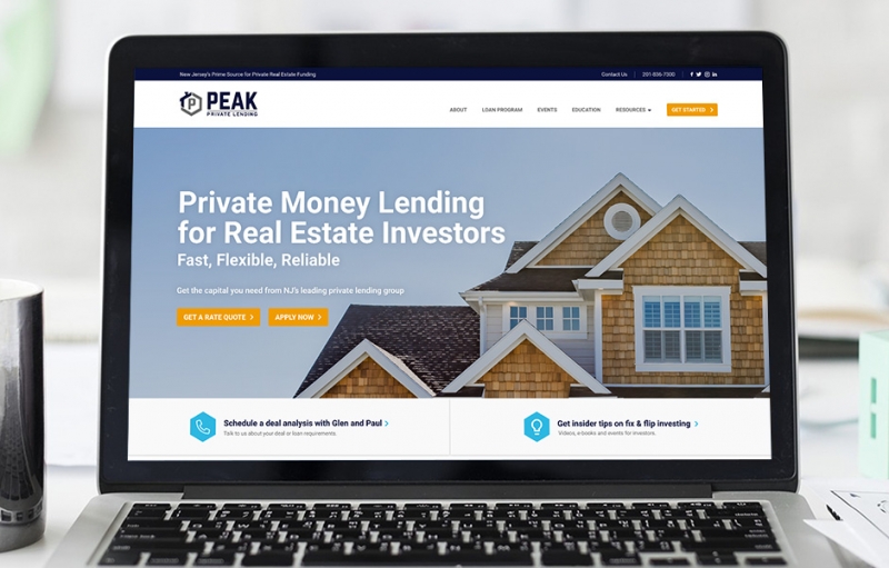 Web Design & Company Branding for Money Lender - Rapunzel Creative ...